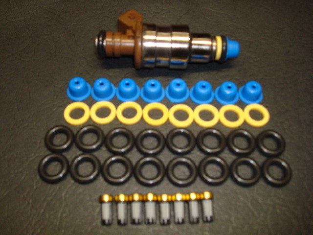 Bosch EV1 Style Fuel Injector Repair Rebuild Kit O-Rings Spacers ...