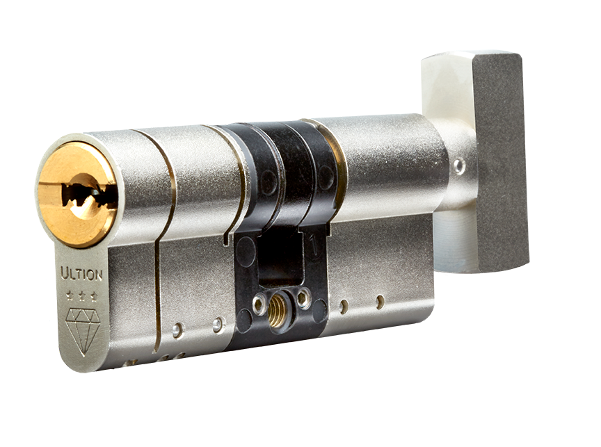 Ultion 3 Star Thumbturn Eurocylinder 30int/30ext - Includes 3 Keys ...