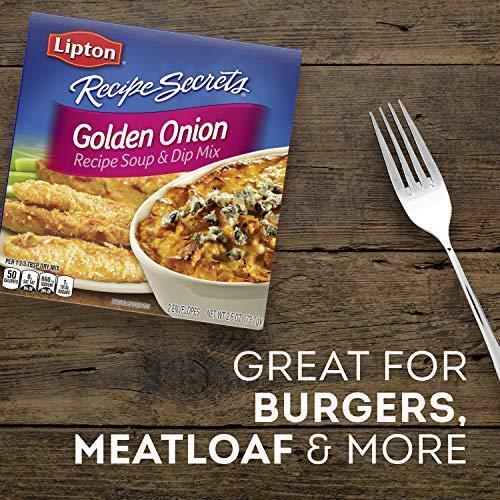 Lipton Recipe Secrets Soup and Dip Mix For a Delicious Meal Golden ...