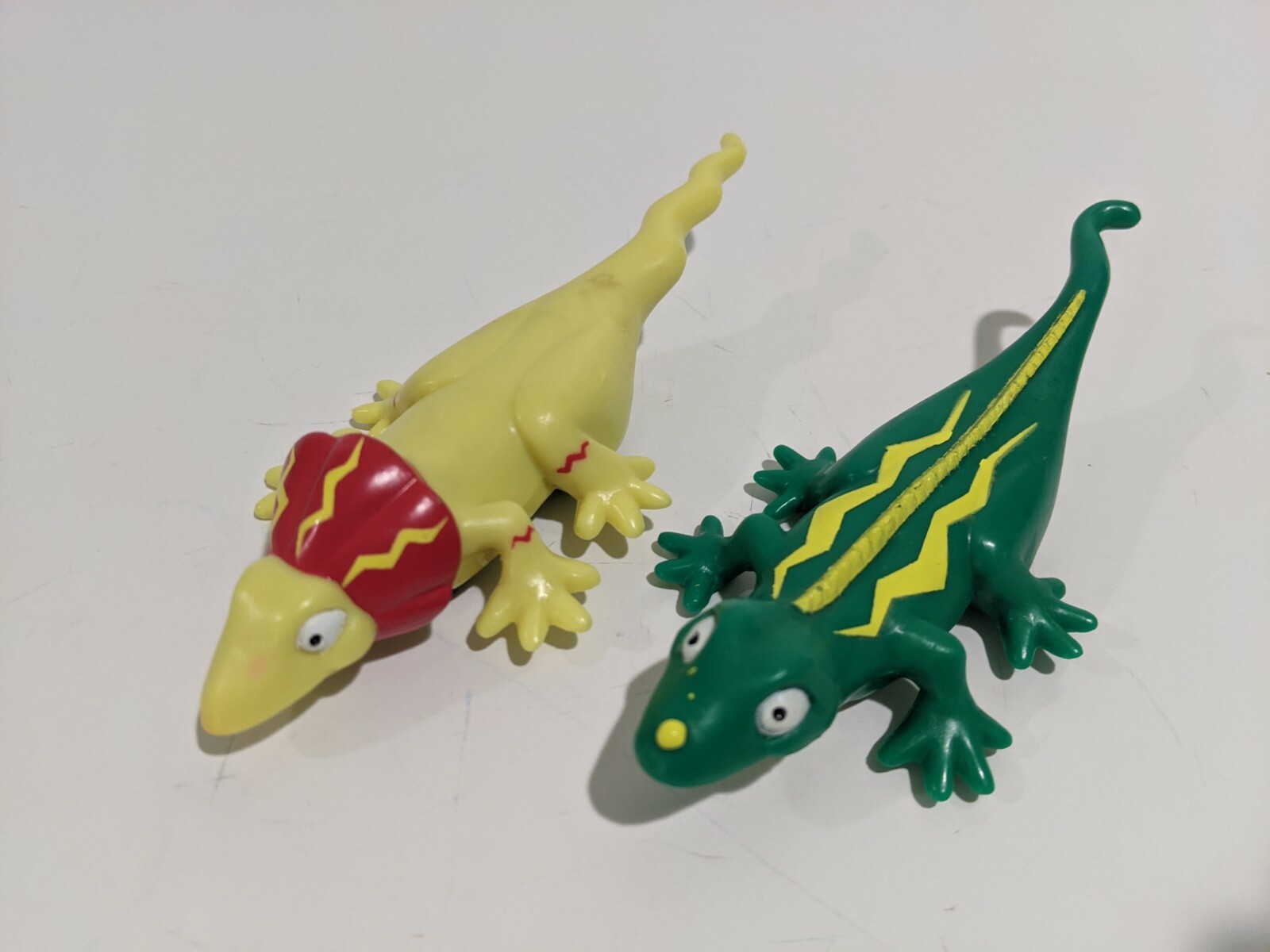 Sonic Drive In 1998 Lightning Lizards Reptile Wacky Pack Toys Set Of 2 ...