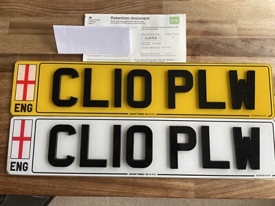 CL10 PLW Private Number Plate Renault Clio | eBay UK