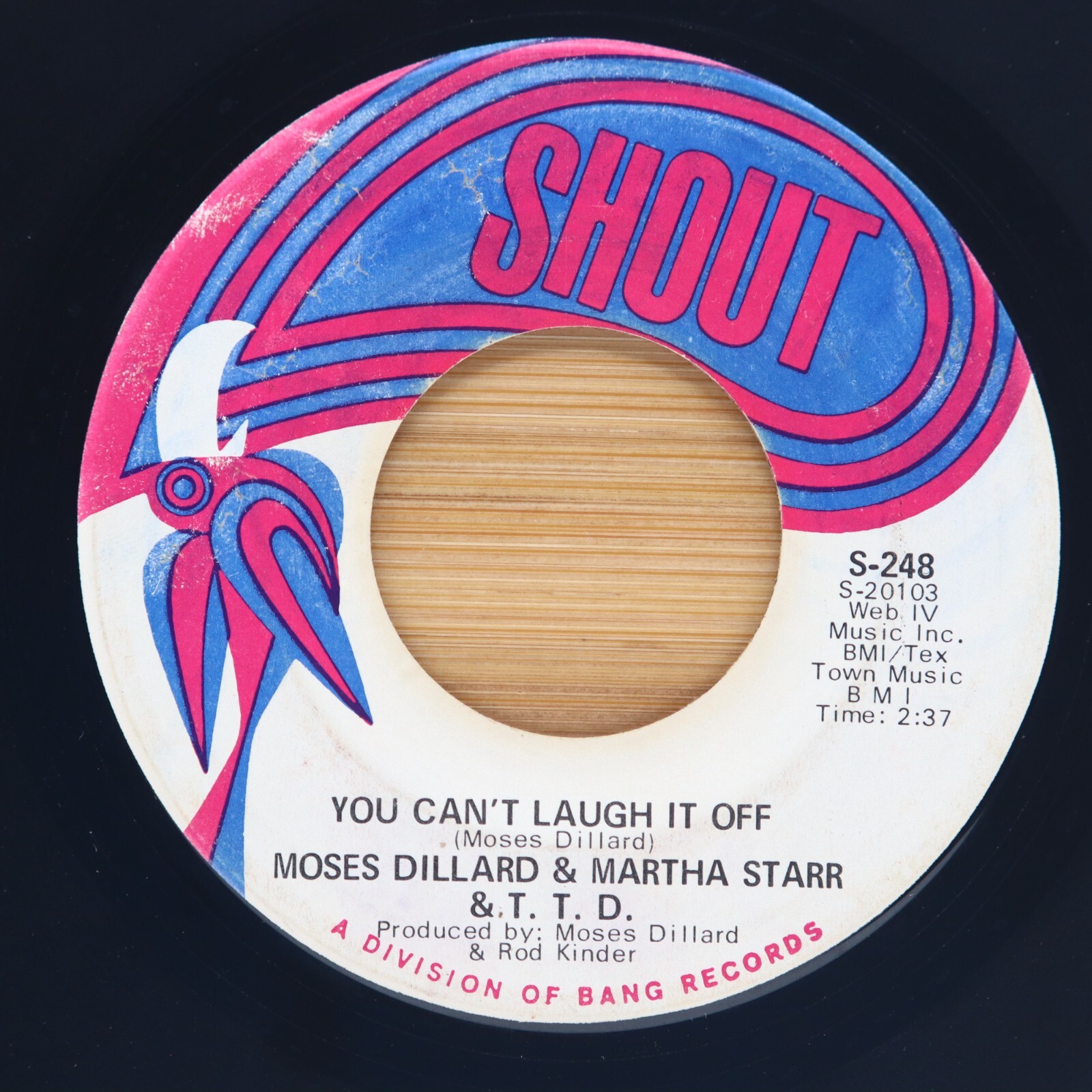 MOSES DILLARD & MARTHA STARR & T.T.D. - YOU CAN'T LAUGH IT OFF - SOUL ...