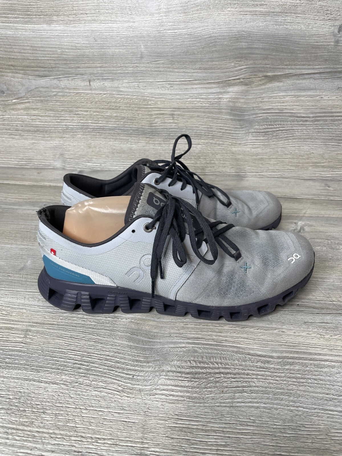 On Mens Swiss Engineering Cloud X 3 Gray Running Shoe… - Gem