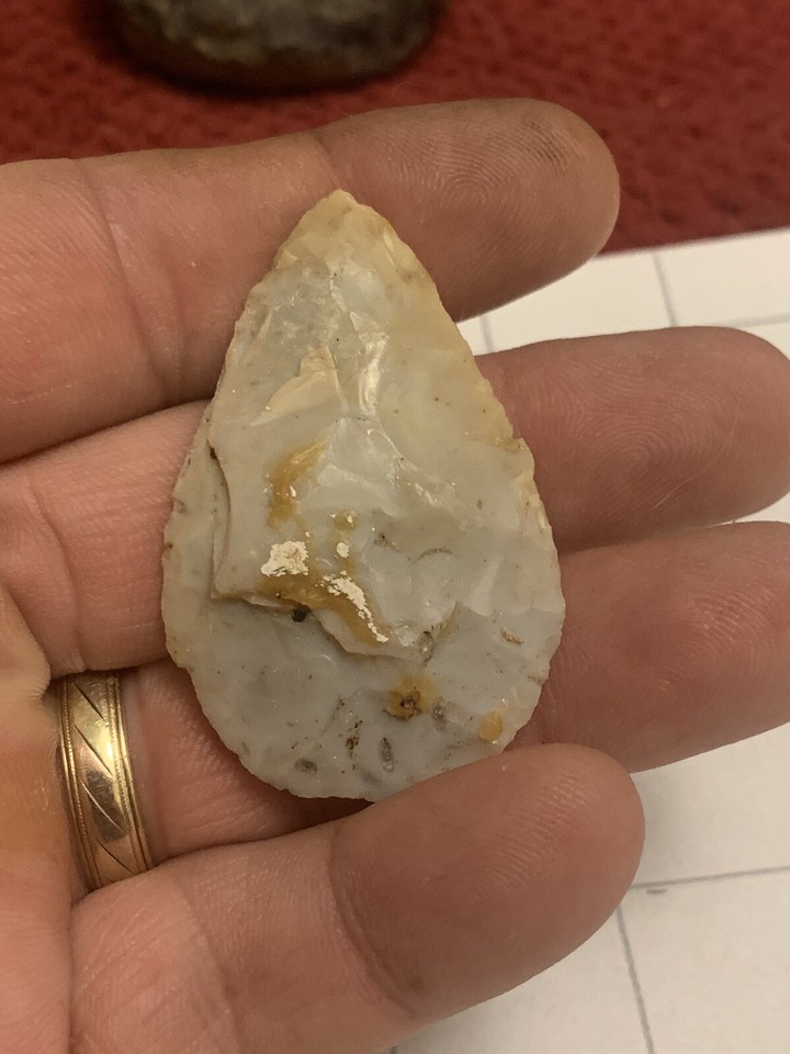 FLINTRIDGE ADENA BLADE 2” + OHIO Authentic Native Flint Point Leaf Arrowhead | eBay