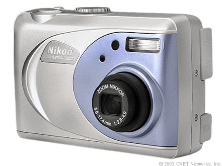 Nikon COOLPIX 2000 2.0MP Digital Camera - Silver for sale online | eBay