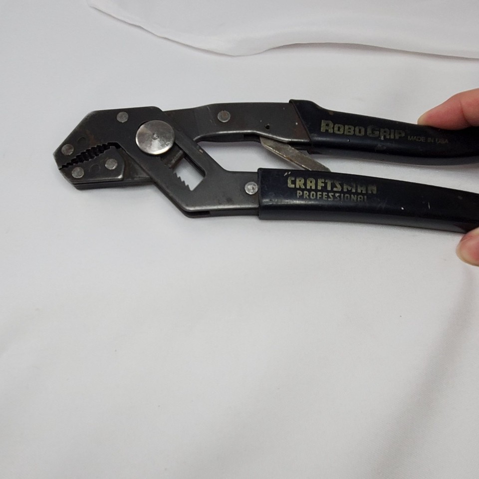 Craftsman Professional 45029 9" Robo Grip Self-Adjusting Pliers USA ...