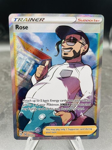 Pokemon Rose 071/072 Shining Fates Ultra Rare Full Art Holo NM | eBay