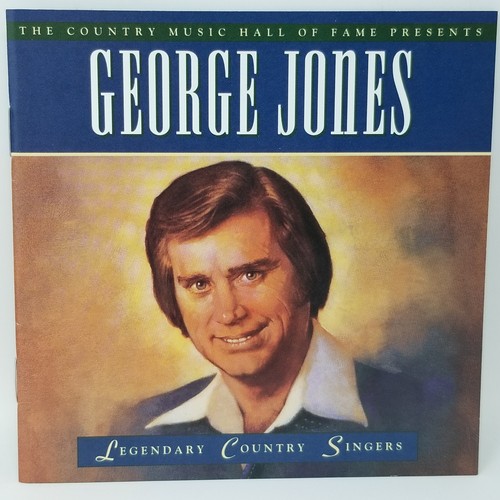 George Jones Legendary Country Singers CD & Case Near Mint + Free Outer ...