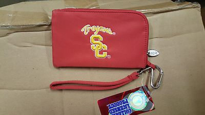 USC Trojans Southern California Wallet Wristlet Cell Phone Case Charm ...