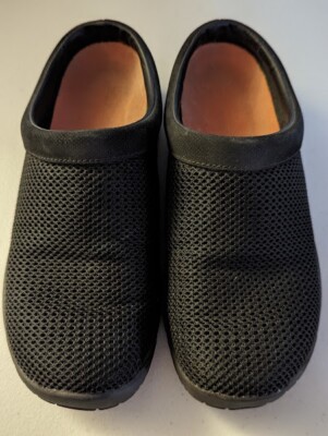 Merrell Mules Women Shoes Black Mesh Round Toe Comfort Casual Select ...