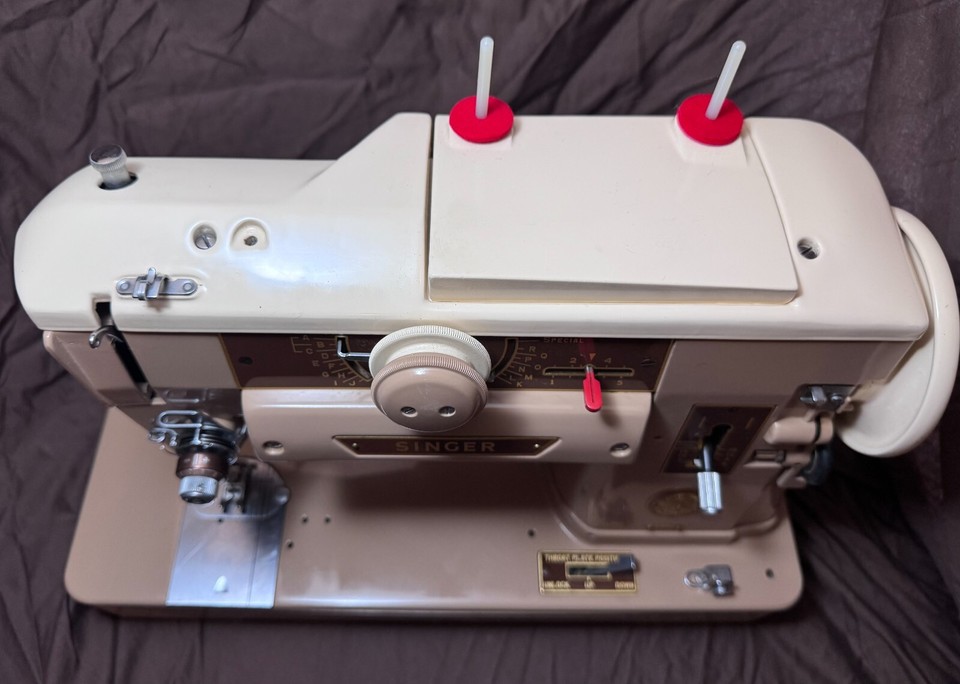 Vintage Singer 401a sewing machine with Original Carrying Case | eBay