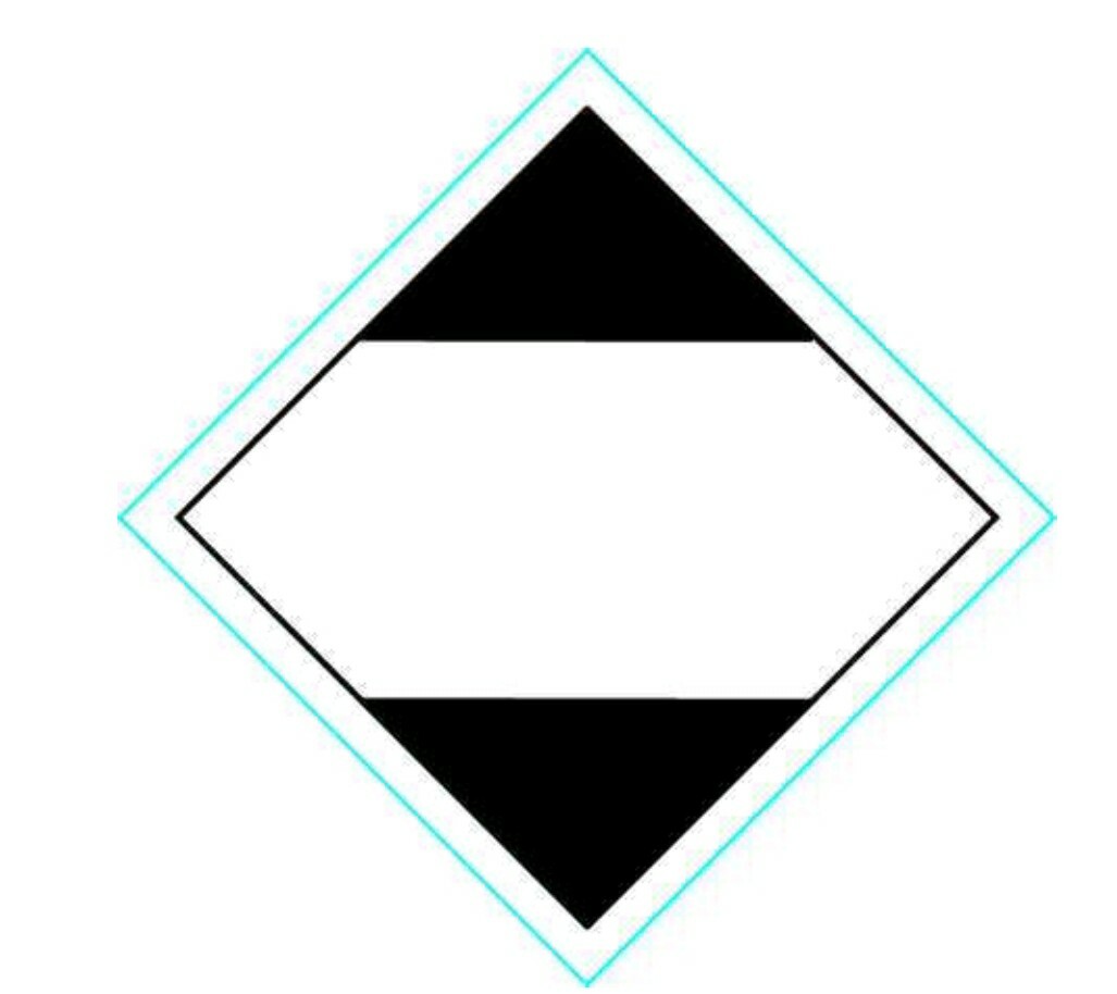 DOT Handling Label ,Roll of 500. 2-1/2" Wide. Diamond Shape. | eBay