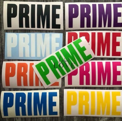 X1 PRIME DRINK STICKER HYDRATION LUNCHBOX MIRROR CUP GLASS WATER BOTTLE ...