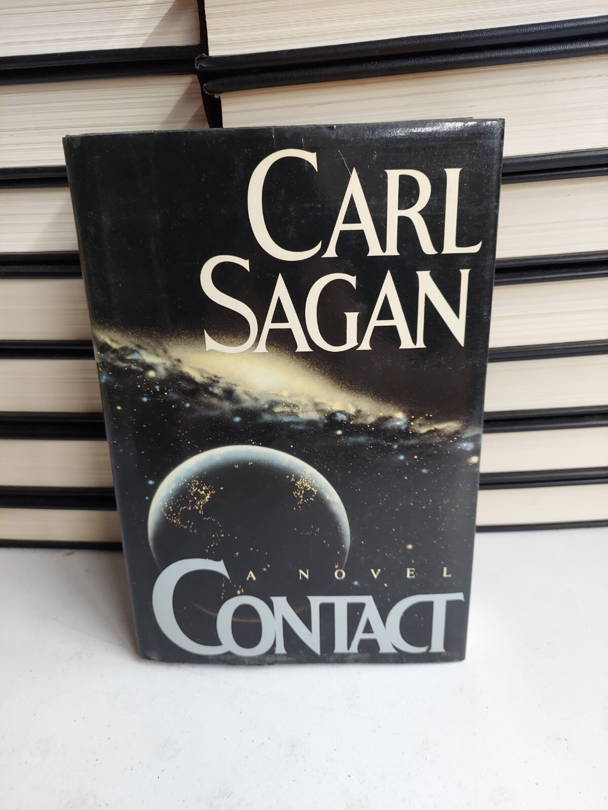 Carl Sagan Contact 1st Edition 1985 Hardcover Vintage Science Fiction ...
