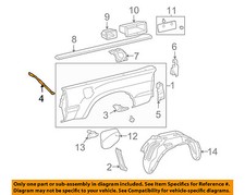 TOYOTA OEM Tundra Front & Side Panels-Pick Up Box-Outer Panel Left ...
