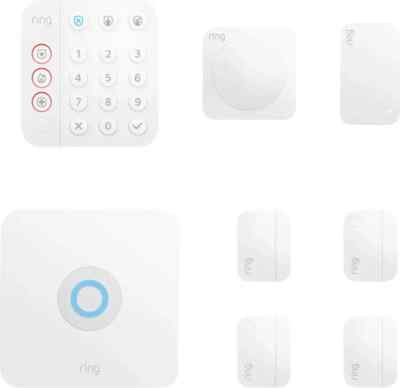 New Ring Alarm 8 Piece Kit 2nd Generation Home Security System - White ...
