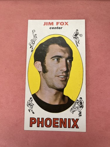 1969 Topps #88 Phoenix Suns Jim Fox Rookie EX-NRMT. | eBay