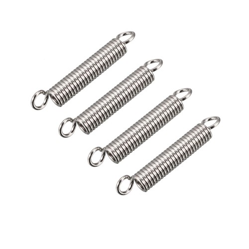 1.4mmx8mmx52mm Metal Double Hooks Compression Tension Springs 4pcs ...