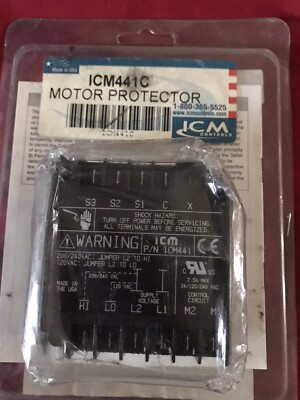 ICM CONTROLS ICM441C Motor protector for thermal monitor !!NEW!! | eBay