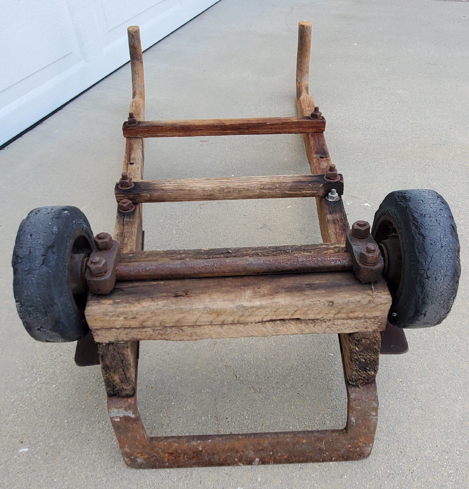 Hamilton Hand Truck Dolly Antique Vintage, Wood and Metal | eBay