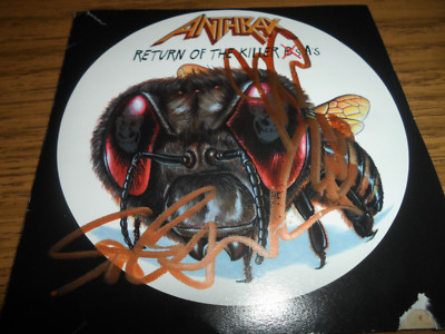 ANTHRAX SIGNED/AUTOGRAPHED RETURN OF THE KILLER A'S CD SCOTT IAN +2 | eBay