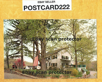 CT Ridgefield 1960-70s era vintage postcard STONEHENGE COUNTRY INN RTE ...