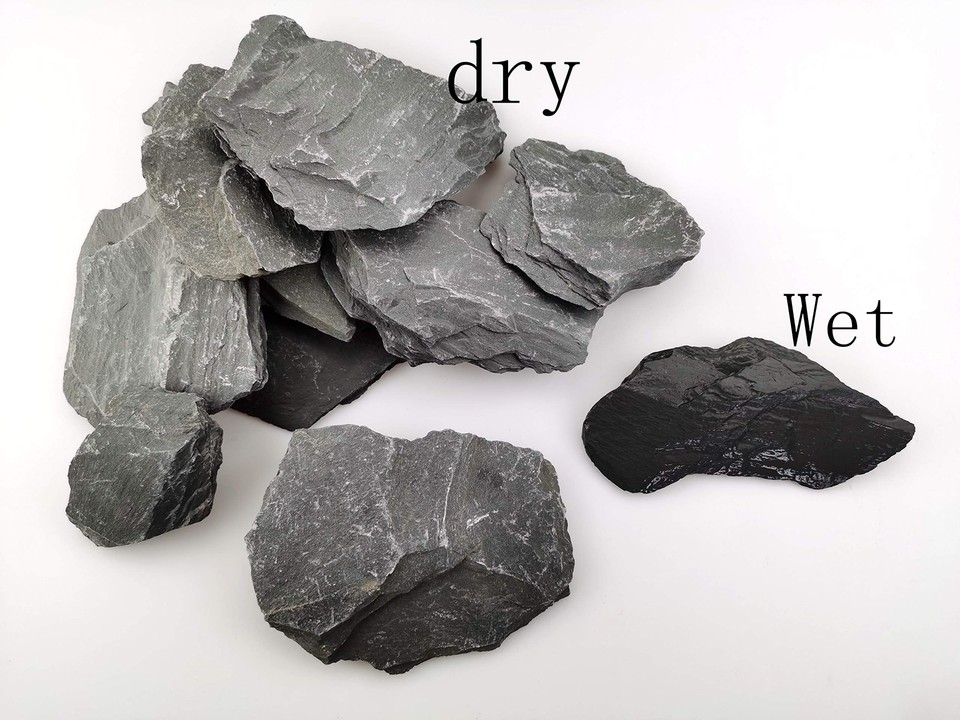 Natural Slate Rocks PH Neutral Stone Perfect Rocks for Aquariums ...