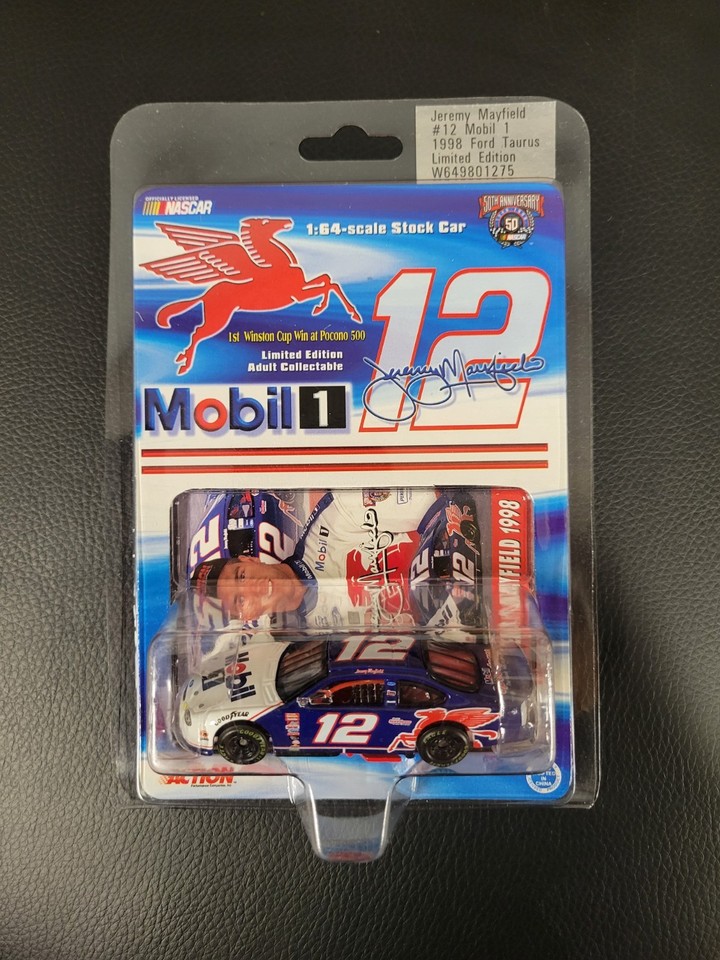 NASCAR 1998 Action Limited Edition Mobil 1 1:64 Stock Car Jeremy ...
