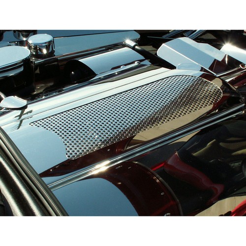 Plenum Cover for 2005-13 Chevy Corvette C6 w/o ZR1 [Stainless Steel ...