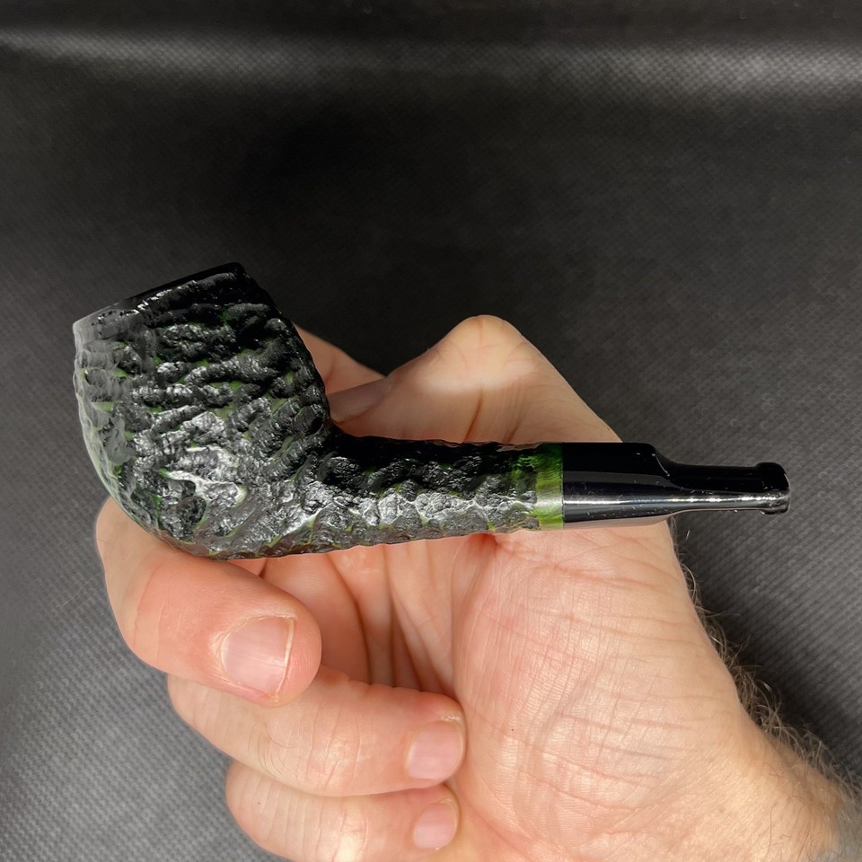 Dagner Pipes Green CWA Devil Anse Tobacco Pipe Briar New Unsmoked Blem ...