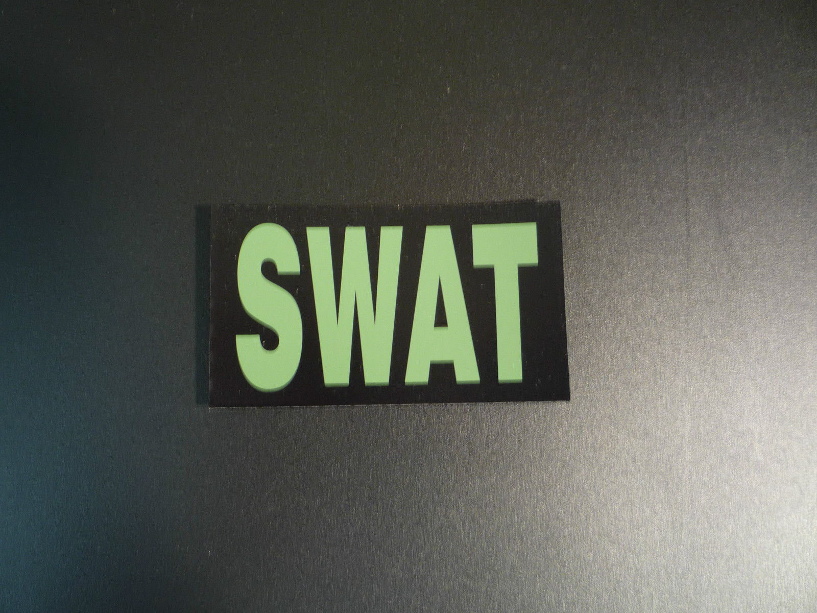 SWAT OD GREEN ON MAGIC BLACK IR solasX PATCH 3.5"X2" WITH VELCRO® BRAND ...