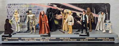 Original - First 12 Star Wars Action Figures from 1977 w/ Mail Away ...