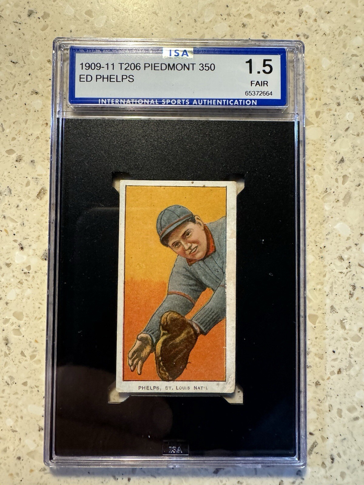 1909-11 T206 Ed Phelps ISA 1.5 Piedmont | eBay
