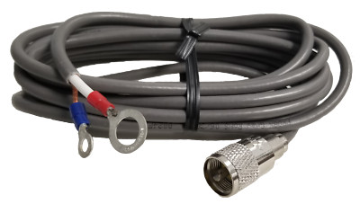 PL8X6 - Procomm CB Coax Cable RG8X With PL259 And Ring Terminals | eBay