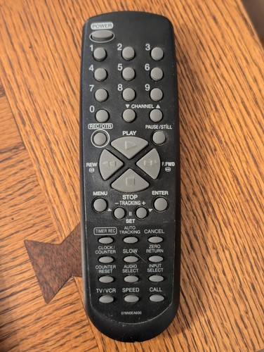 Sansui Orion Brooksonic Emerson Remote Control 076N0EA050 VCR TV TESTED ...