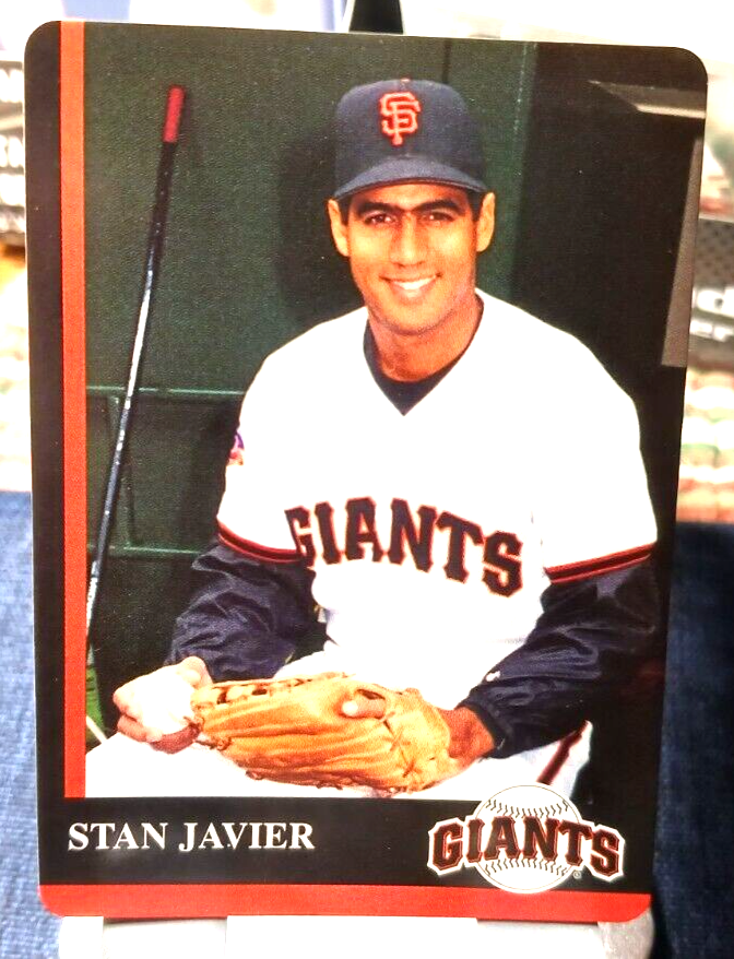 1997 Mother's Cookies Baseball Card of Stan Javier (Giants) #13 (NM ...