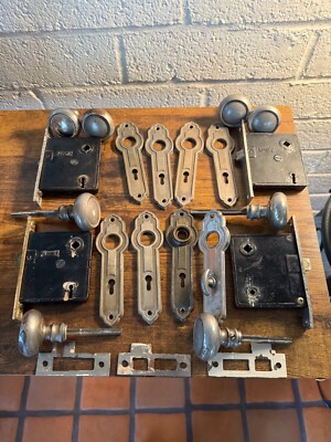 Antique Russwin Mortise Lock Sets w/ Knobs & Plates – 1920s SoCal ...