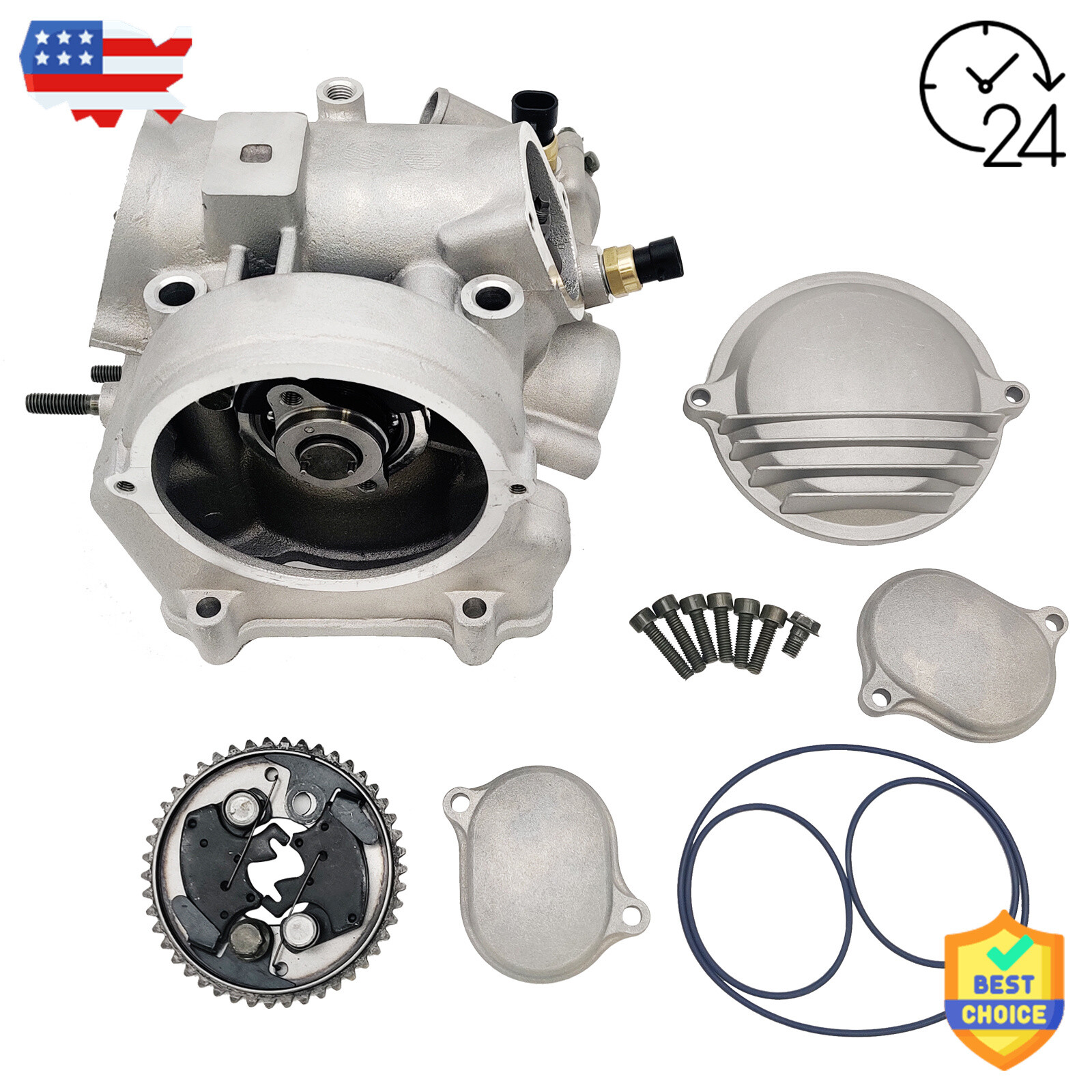 Complete HISUN 550 Rebuilt Motor Engine Rebuild EFI Bennche Massimo NEW ...