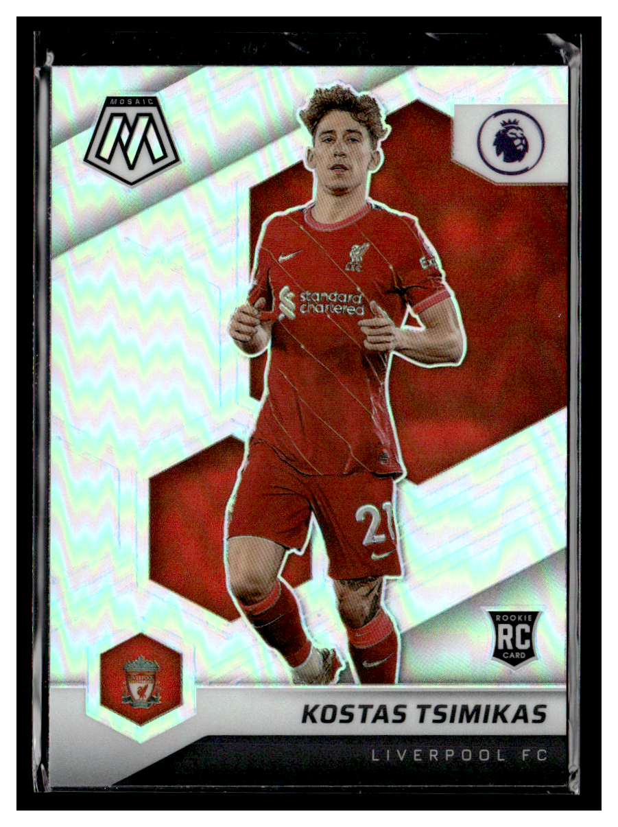 2021 Panini Mosaic EPL #175 Kostas Tsimikas Silver | eBay