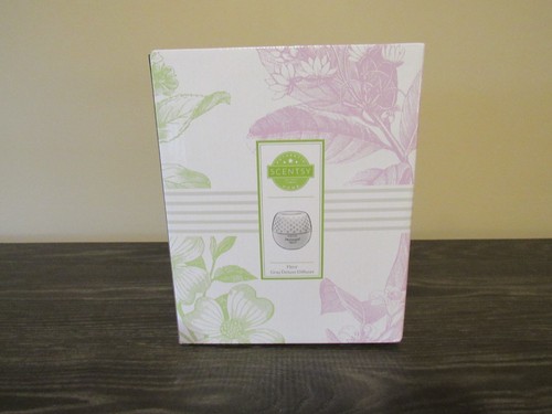 Scentsy Fleur Gray Deluxe Diffuser - NEW OPEN BOX | eBay