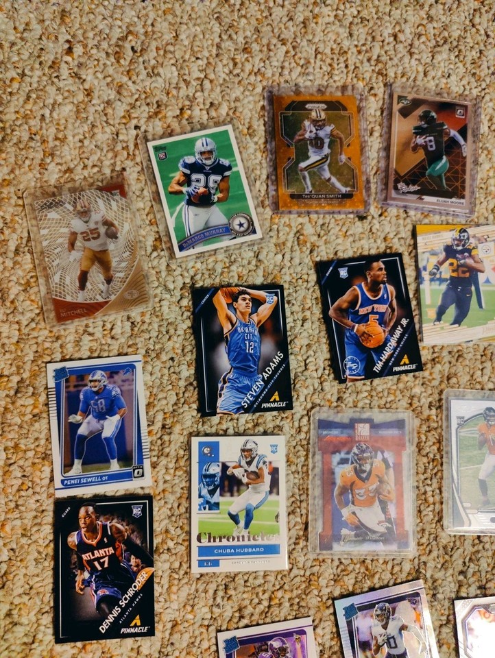 Sports Card Lot Several Rookie Card Basketball And Football | eBay