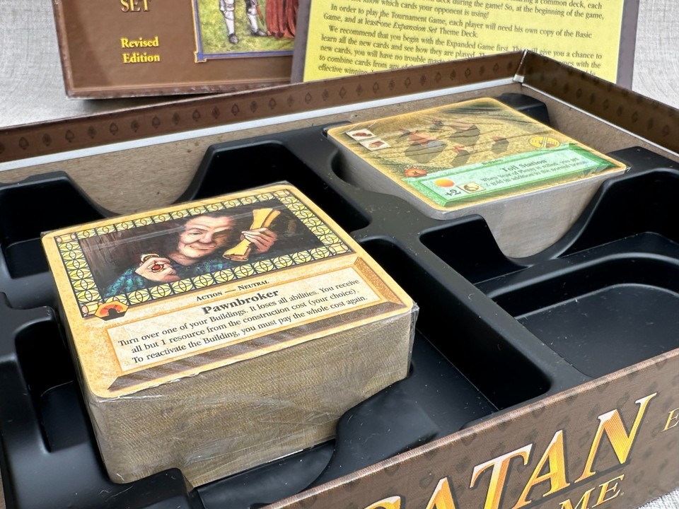 Mayfair Catan Card Game Expansion Set Revised Edition 4872 Sealed Cards ...