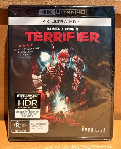 Terrifier Ultra HD (4K UHD, 2024) - Includes All Hallows' Eve Prequel ...