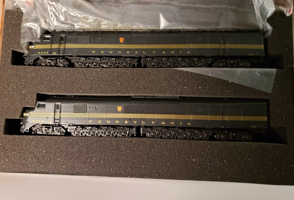 Broadway Baldwin Centipede Pennsylvania #5830A1/5830A2 (N scale ...