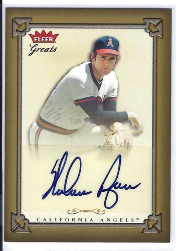 2004 Fleer Greats: NOLAN RYAN Autograph - Blue Ink. | eBay