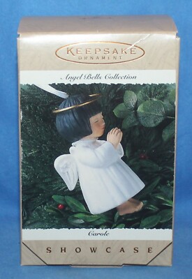 Hallmark Keepsake Angel Bells Collection Carole Ornament Bell 1995 ...