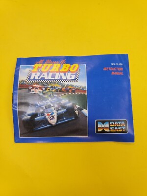 Turbo Racing NES MANUAL ONLY Authentic Original Nintendo | eBay