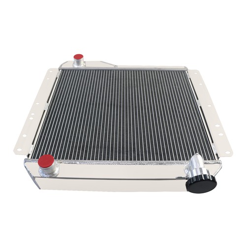 4 Row Aluminum Radiator For Toyota Land Cruiser HJ45,HJ47 2H 3.6L&4.0L ...