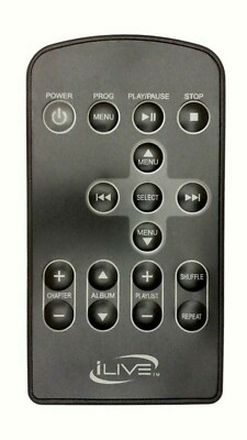 iLive IJ328 Genuine OEM Replacement Remote Control REM-IJ328IB | eBay