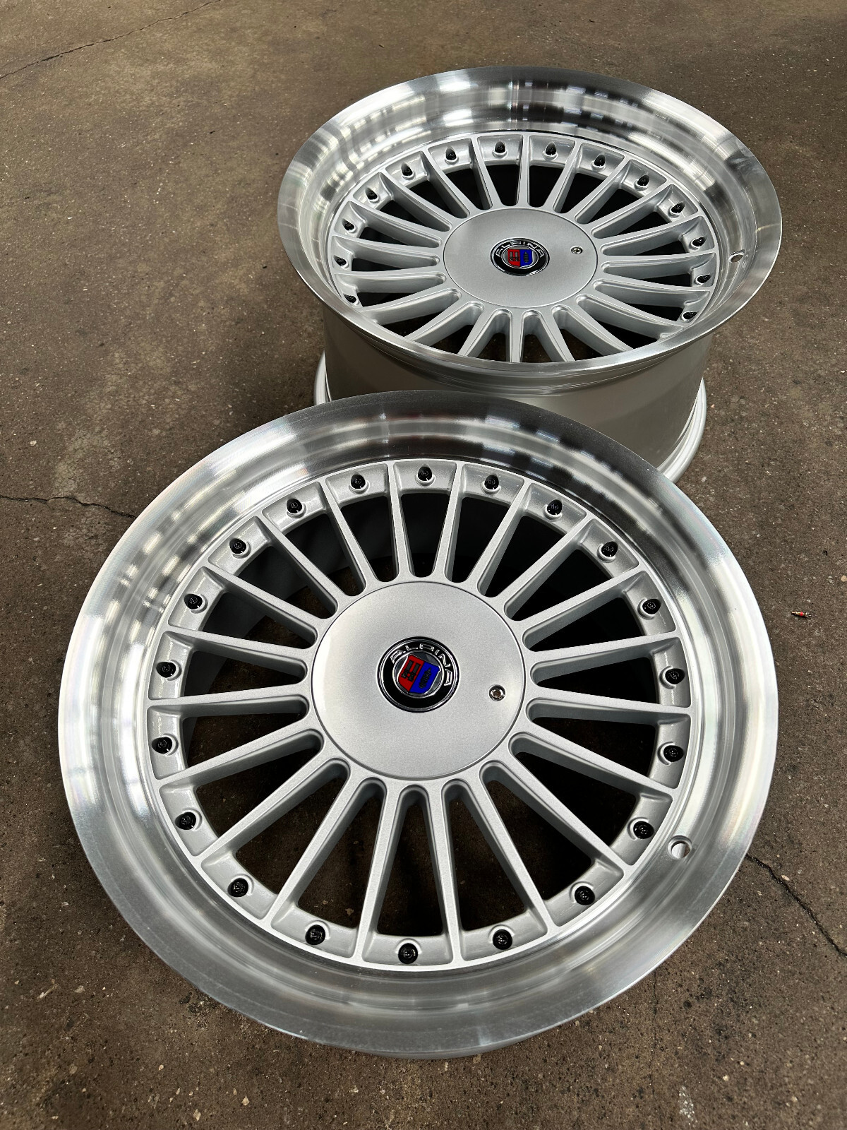 New 17x8J 17x9J Alpina Classic Design Wheel (4 pcs) Fit BMW E30 E21 ...
